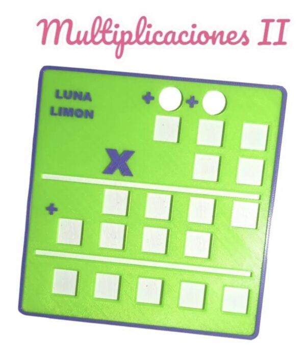 Casita para multiplicar (2 cifras) | GROW